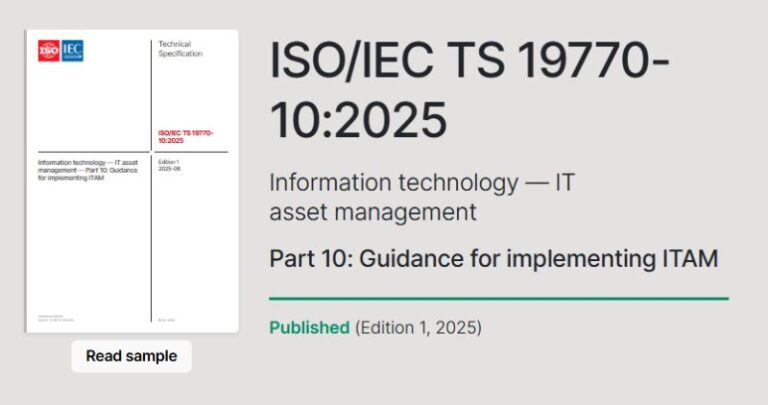 About ISO/IEC 19770 - The ITAM Forum